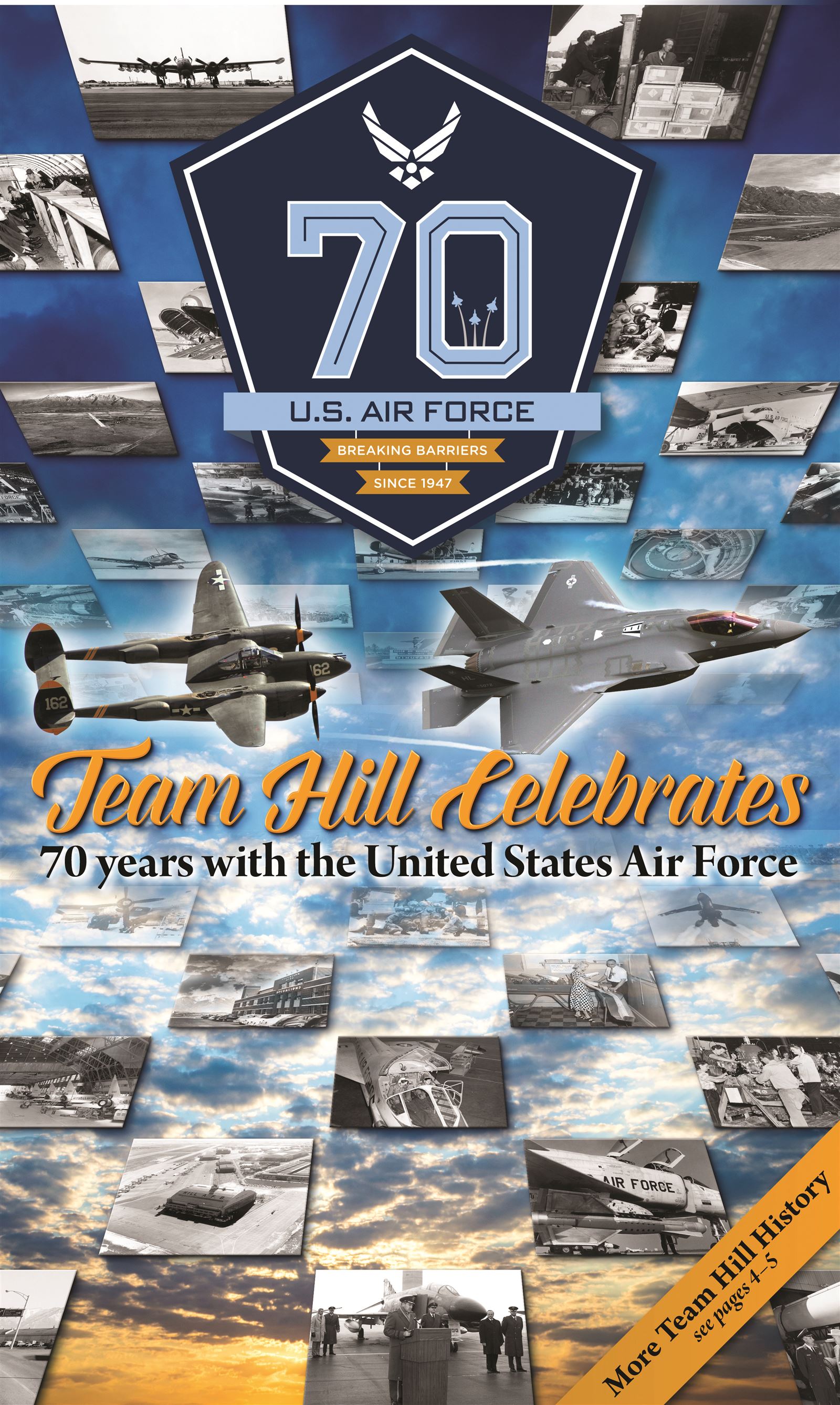 Team Hill Celebrates 70 years with the United States Air Force ...