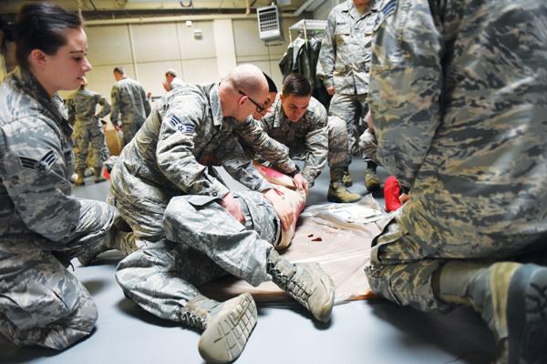 Mass casualty exercise prepares Airmen for traumas response – Hilltop Times
